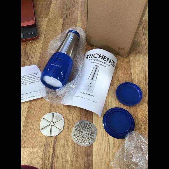 Other | Kitchen Hq From Hsn Powered Cheese Grater New Battery Operated ...